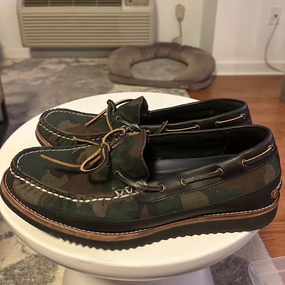 Men's Pinch Rugged Camp Moc Camo Boat Shoes - Gem